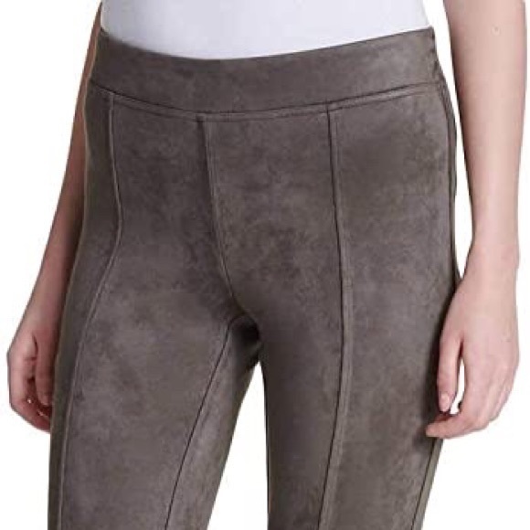 Andrew Marc | Pants & Jumpsuits | Andrew Marc Faux Suede Taupe Pullon ...